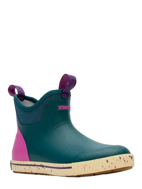 XTRATUF Waterproof Ankle Deck Boots - Transformative Teal