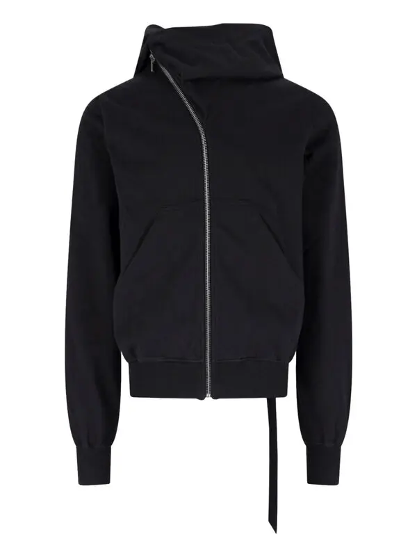 Rick Owens Mountain" Hooded Sweatshirt - Black