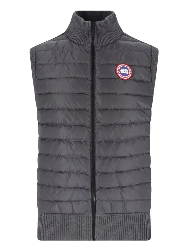 Canada Goose Hybridge Knit Padded Gilet - Gray