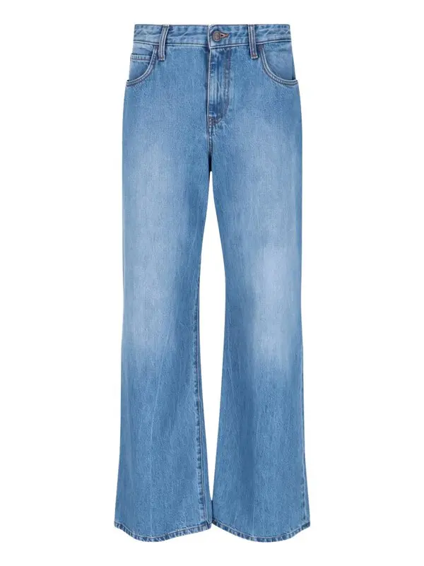 THE ROW Eglitta Wide Jeans - Blue