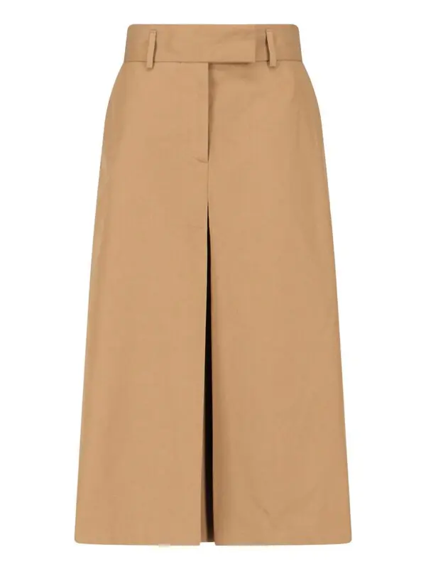 Filippa K Box Pleat Skirt - Taupe