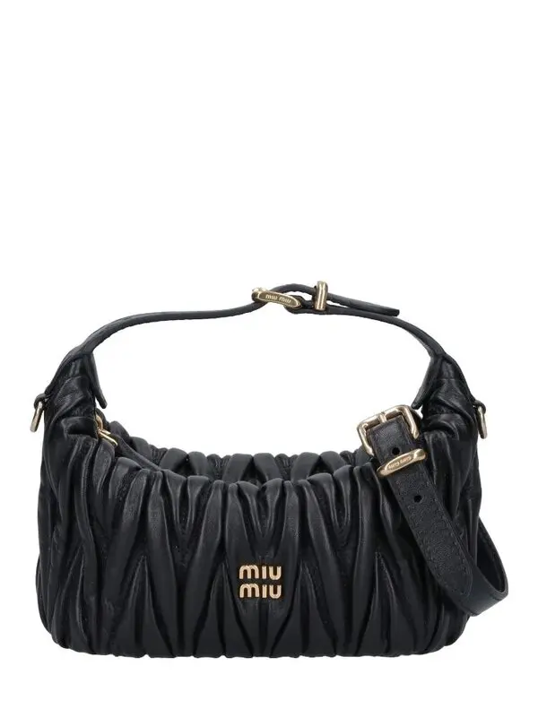 Miu Miu Wander Mini Bag - Black
