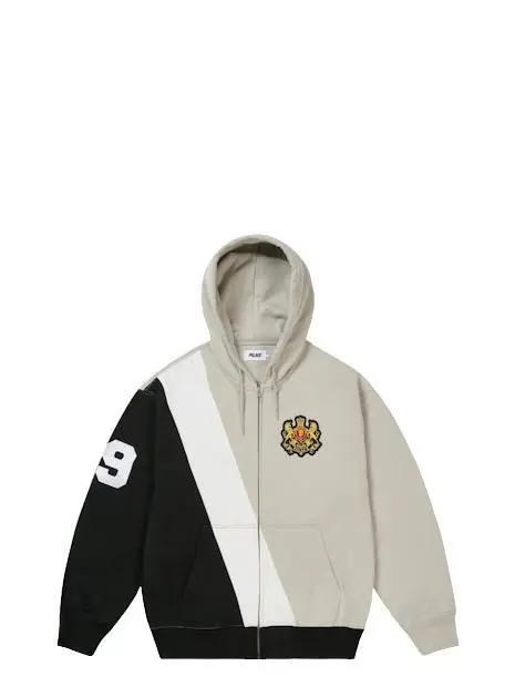 PALACE Established Zip Hoodie - Grey