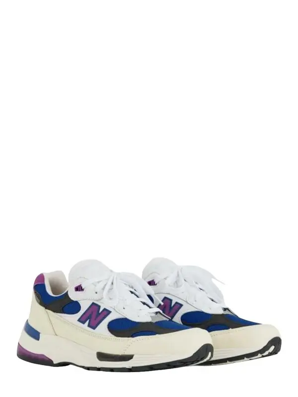 NEW BALANCE 992 Miusa Sneakers - White/team Royal/purple Fuchsia