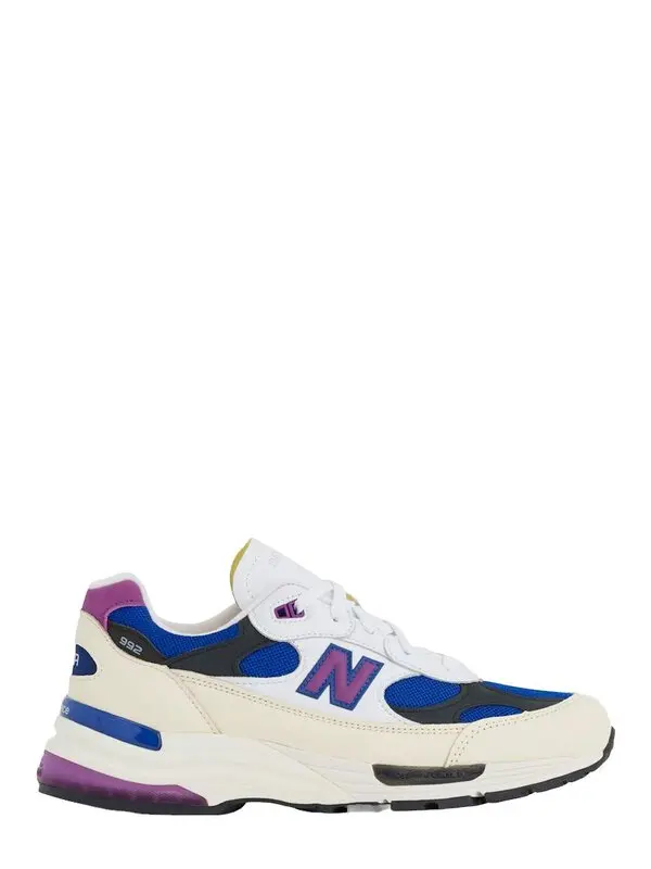 NEW BALANCE 992 Miusa Sneakers - White/team Royal/purple Fuchsia