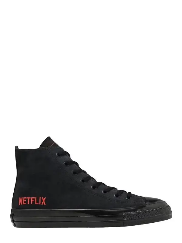 CONVERSE Chuck Taylor All Star Aged Hi Netflixin - Black/red