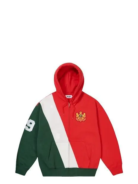 PALACE Established Zip Hoodie - Red
