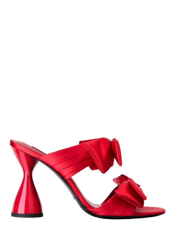 SIMONMILLER Bow Verner Heel - Lucky Red