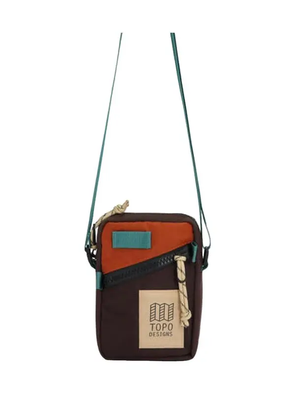 TOPO DESIGNS Mini Shoulder Bag - Clay/chocolate