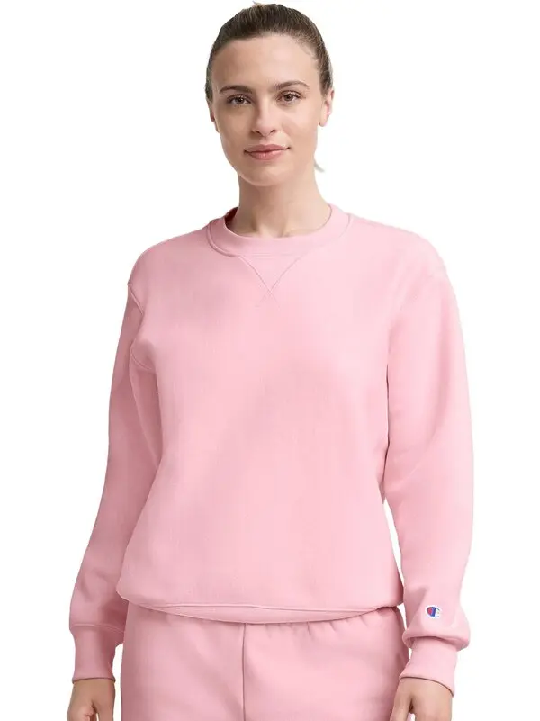 Champion Reverse Weave Crewneck Sweatshirt - Rose Shadow