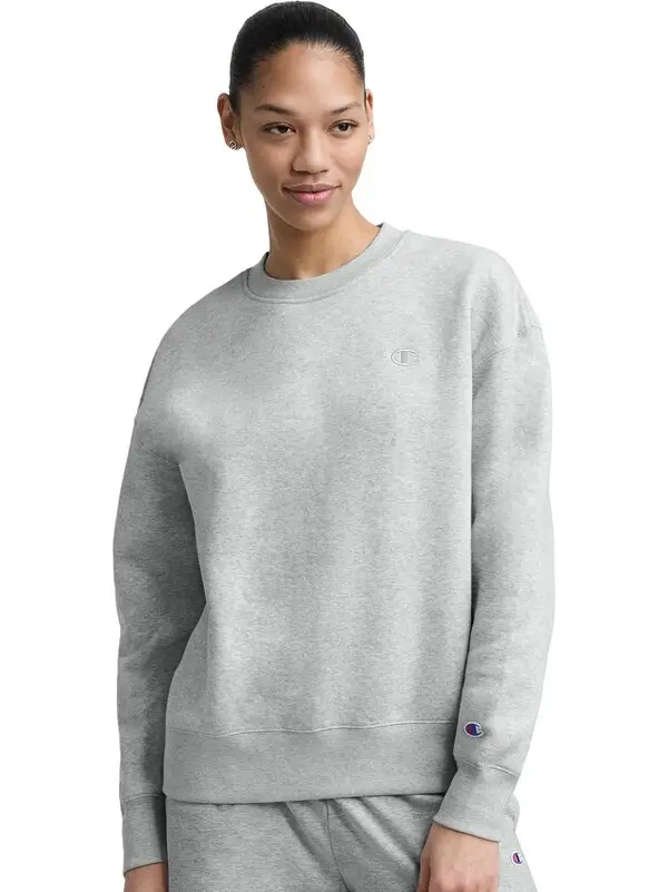 Champion Powerblend Crewneck - Oxford Grey Heather