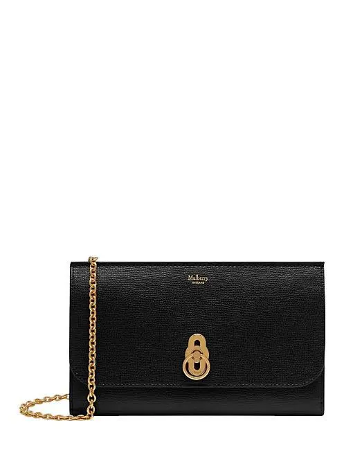 Mulberry Amberley Small Leather Clutch - Black