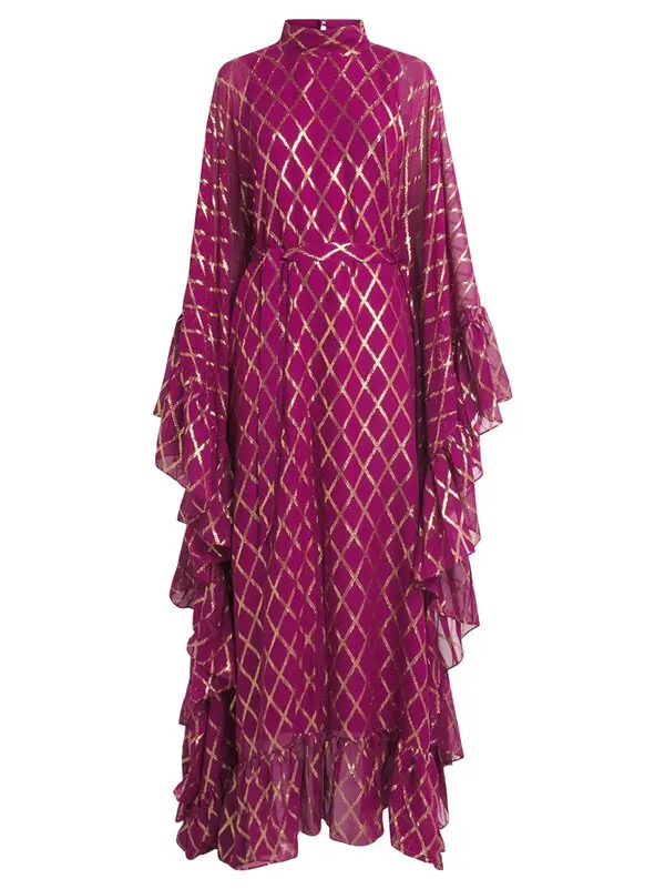 TALLER MARMO Eccentrica Kaftan Gown - Pink