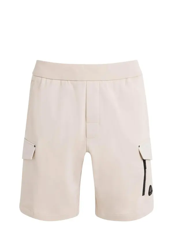 Moose Knuckles Dalon Cargo Sweatshorts - White