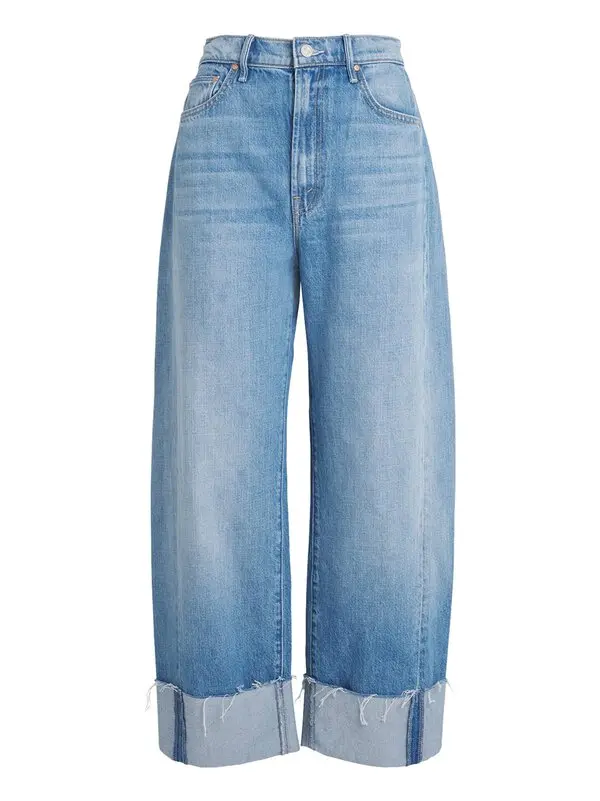 MOTHER The Half-pipe Ankle-cuff Jeans - Blue