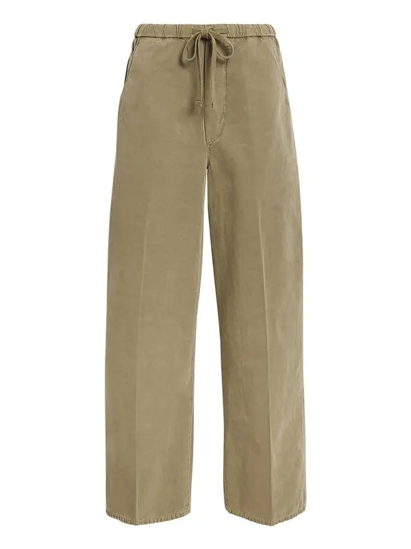 Citizens Of Humanity Wide-leg Aurora Trousers - Beige