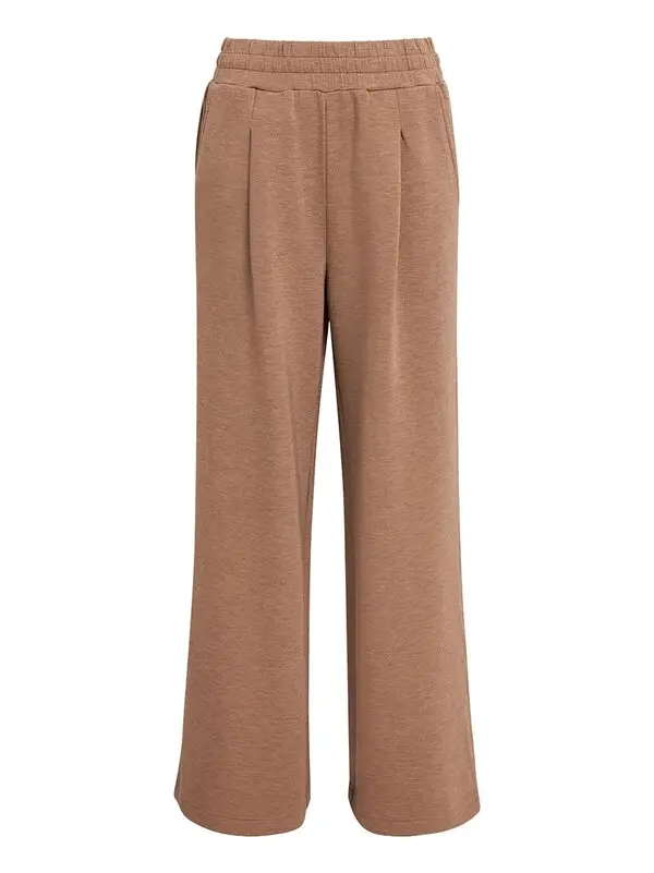 Varley Extra Wide Leg Trousers - Gold