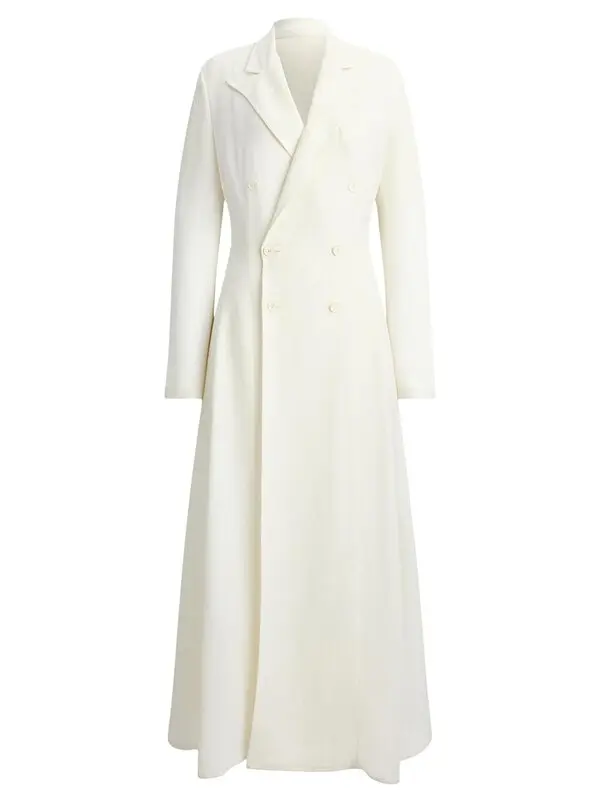 Ralph Lauren Silk-blend Reema Dress - White