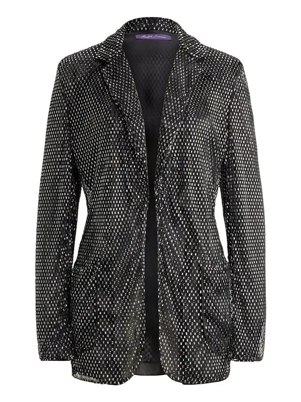 Ralph Lauren Embellished Brynn Jacket - Black