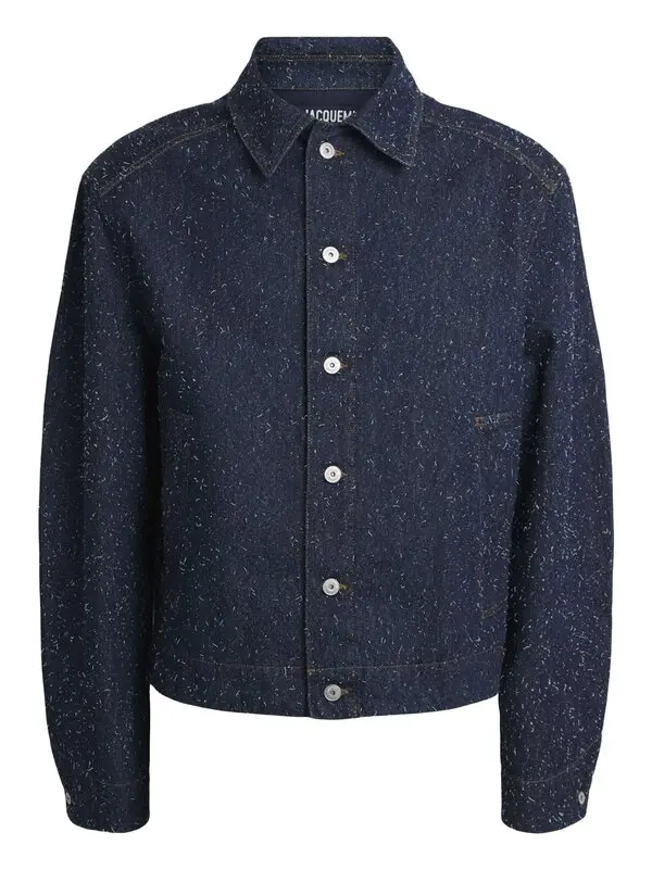Jacquemus Mirada De-nîmes Denim Jacket - Navy