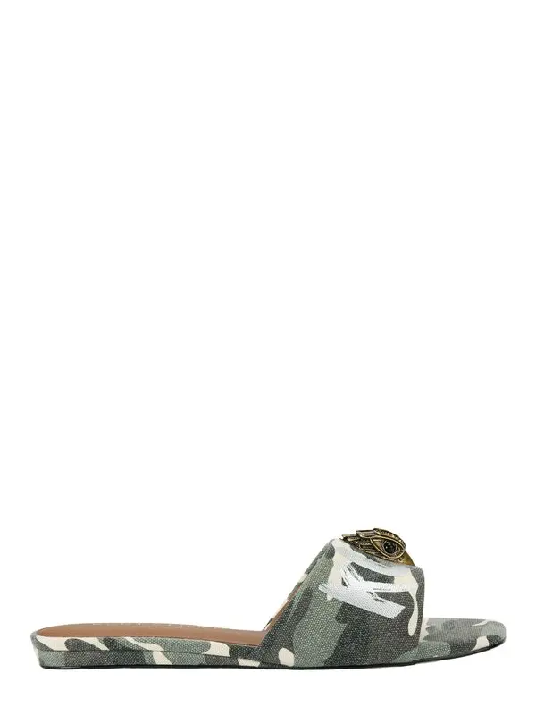 Kurt Geiger Camouflage Kensington Sandals - Green