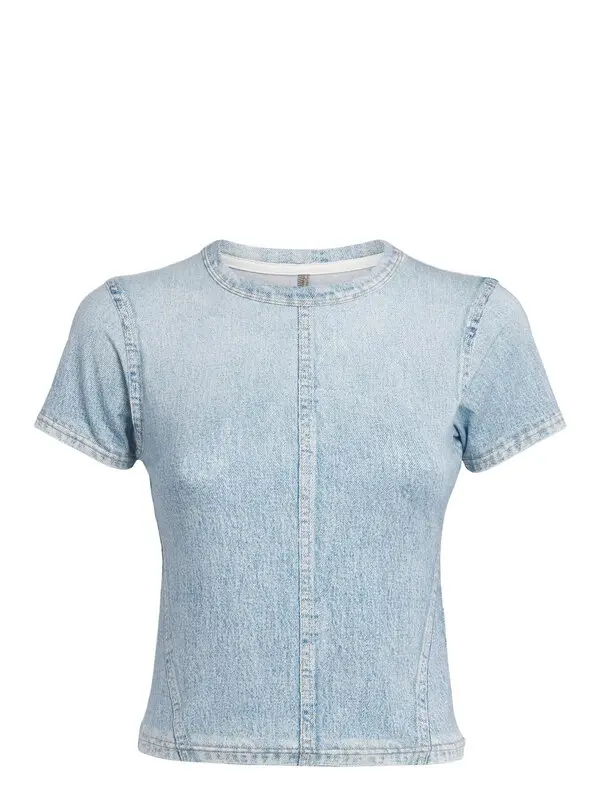 Rag & Bone Jersey Miramar Baby T-shirt - Blue