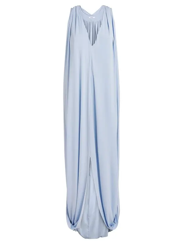 ESSE STUDIOS Cowl-neck Solina Maxi Dress - Blue