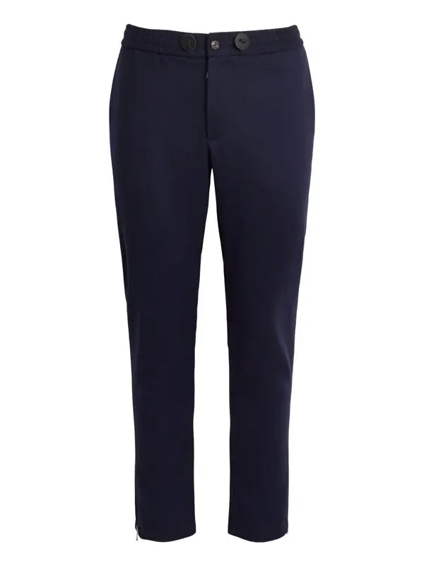 ALAN SCOTT Cashmere-blend Sweatpants - Navy