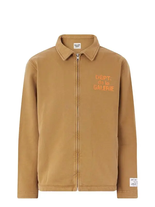GALLERY DEPT. Montecito Logo-print Jacket - Brown