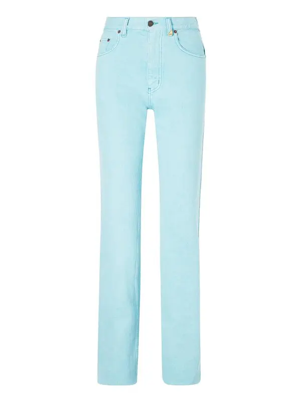 Chloé High-rise Slim-leg Jeans - Blue
