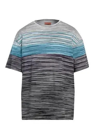 Missoni T-shirt Azure Size Cotton - Blue