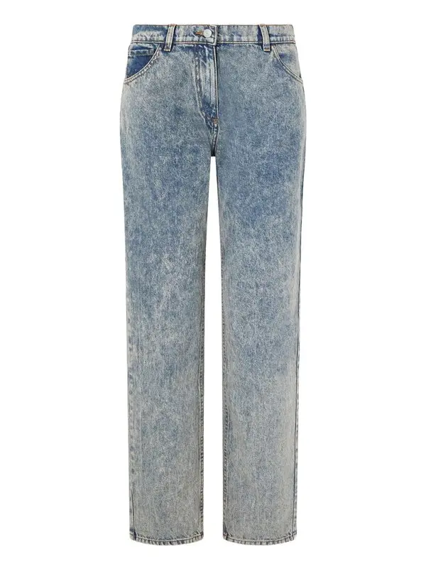 Magda Butrym Straight-leg Jeans - Blue