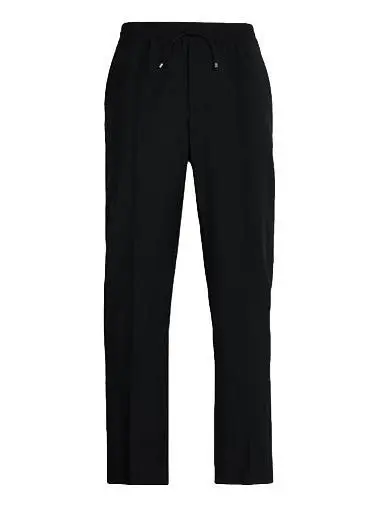 Valentino Garavani Wool And Mohair Wool Pants - Black