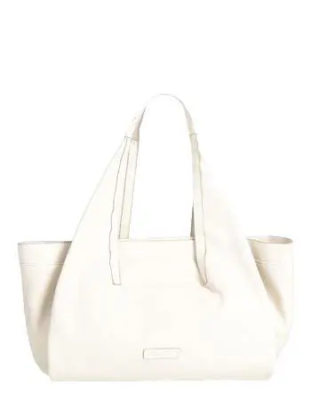GIANNI CHIARINI Leather Tote Bag - White