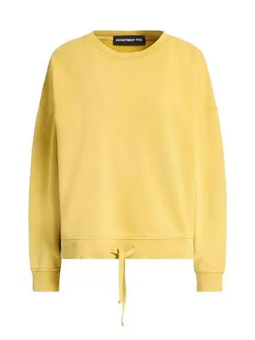 DEPARTMENT 5 Cotton Sweatshirt - Yellow