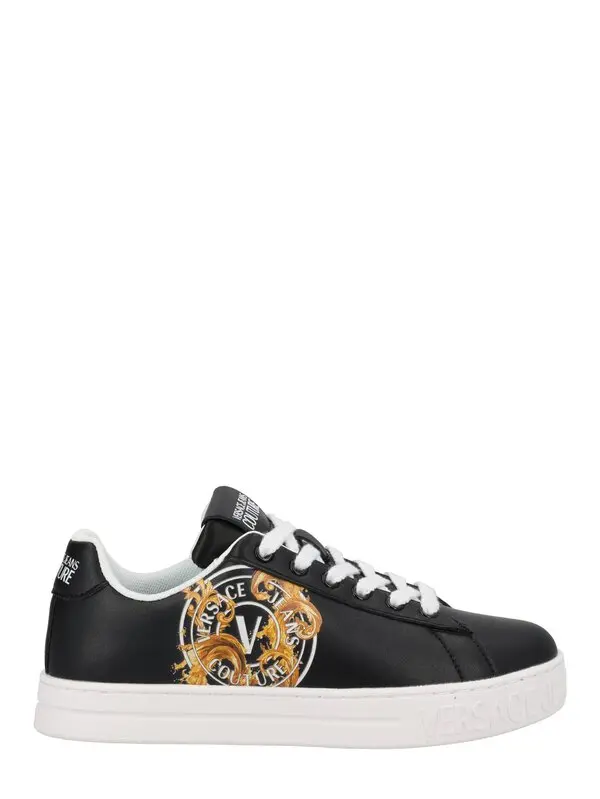 Versace Low Top Sneakers - Black