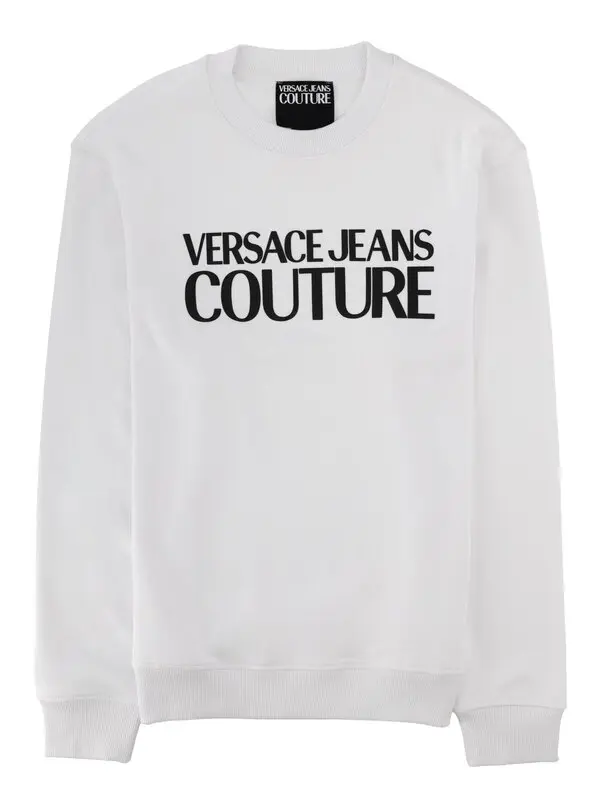 Versace Logo Sweatshirt - White