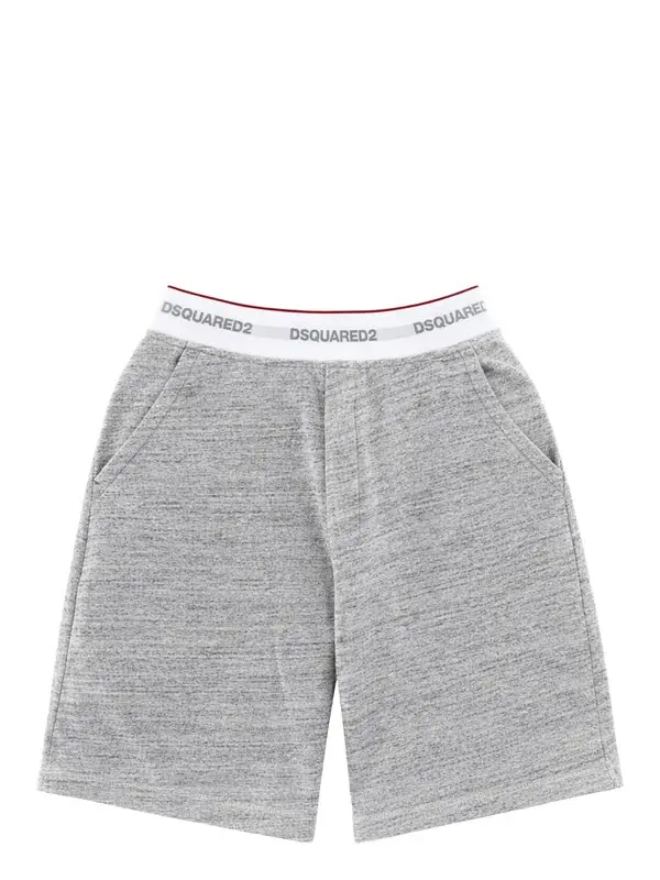 Dsquared2 Oversized Logo Shorts - Grey