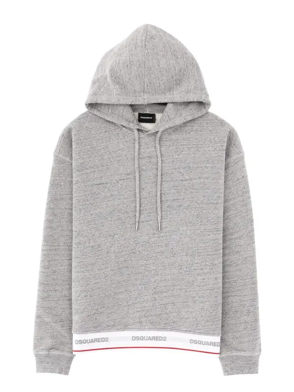 Dsquared2 Logo Hoodie - Grey