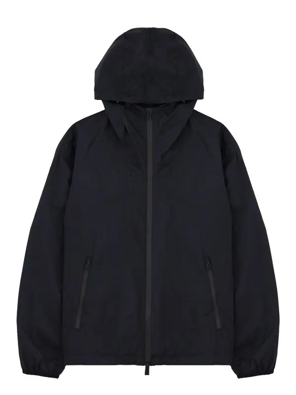 Emporio Armani Hooded Zip-up Jacket - Blue