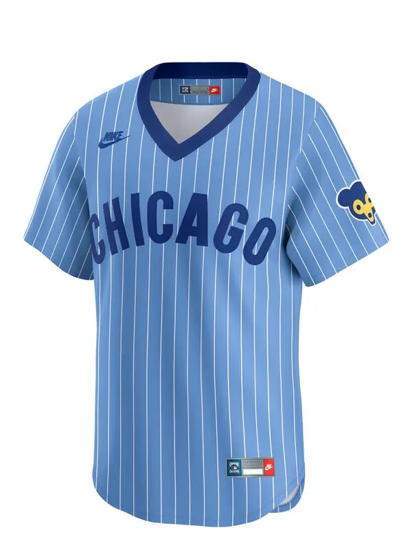 Nike Chicago Cubs Cooperstown Dri-fit Mlb Limited Jersey - Blue