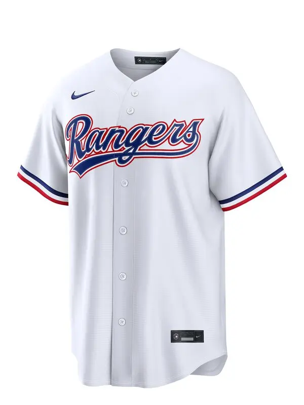 Nike Wyatt Langford Texas Rangers Mlb Replica Jersey - White