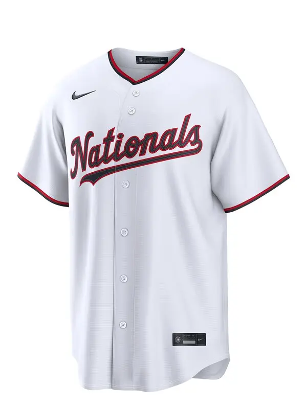 Nike James Wood Washington Nationals Mlb Replica Jersey - White