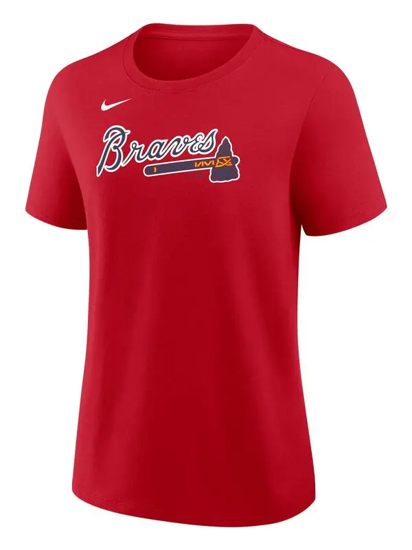 Nike Ronald Acuña Jr. Atlanta Braves Mlb T-shirt - Red