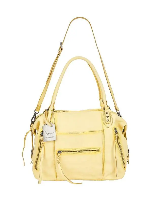 Free People Emerson Tote Bag - Butter Yellow