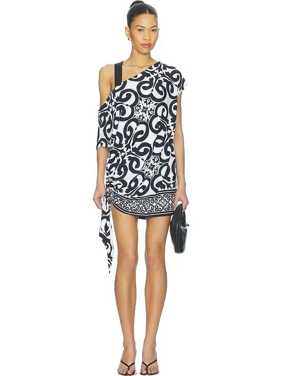 Goldbergh Rosetta Dress - Black & White