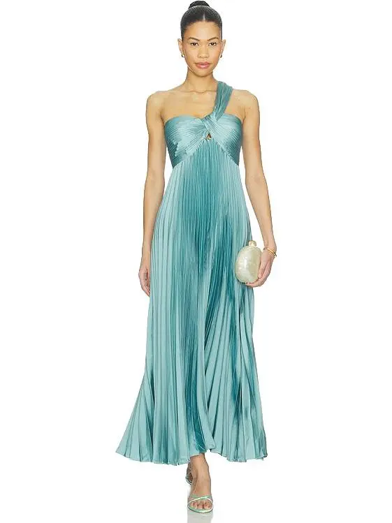 Astr The Label Raysa Gown - Seafoam