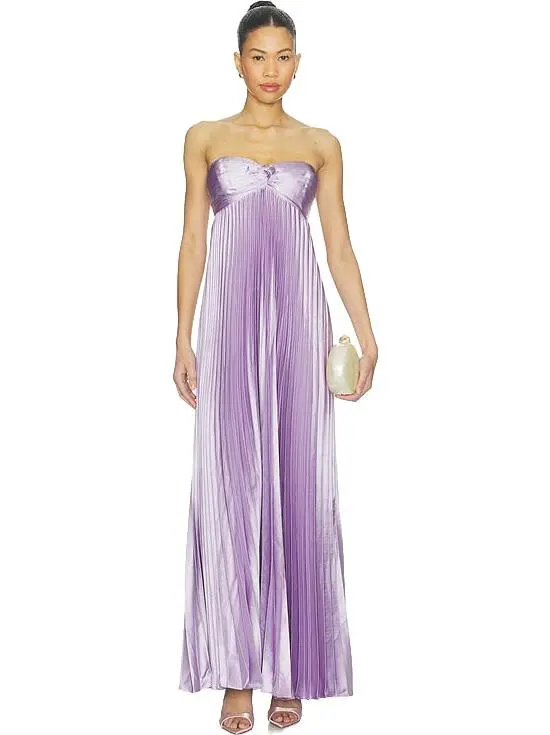 Astr The Label X Cyrina Gown - Lavender