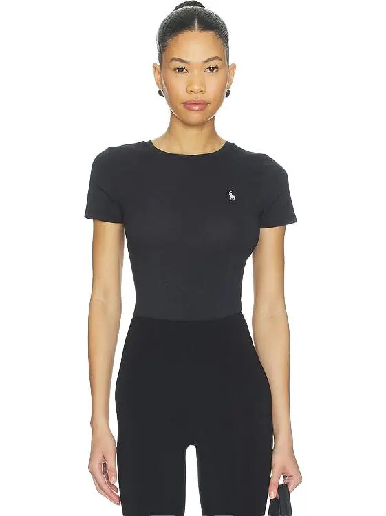 Polo Ralph Lauren Short Sleeve Bodysuit - Onyx