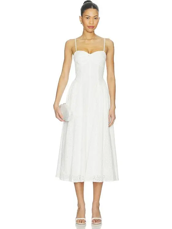NIA Destene Dress - White